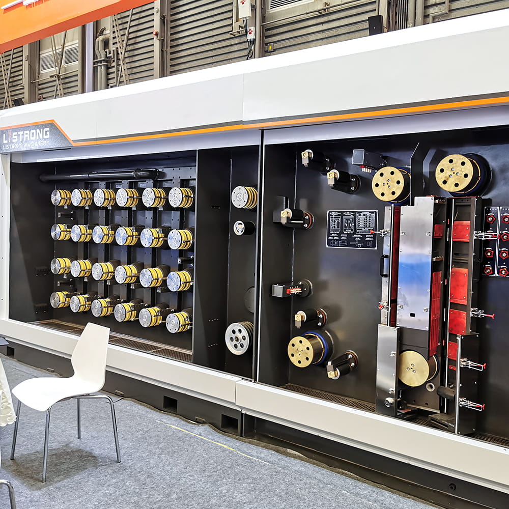 25-4DT Multi wire four wires copper wire pulling machine with ...